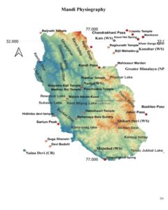 Detailed Geography of District Mandi , Himachal Pradesh - GeoHimachal