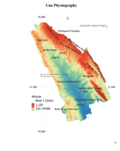 Detailed Geography of District Una, Himachal Pradesh - GeoHimachal